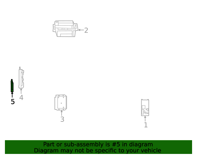 222-900-55-21 - Control Module 2018-2021 Mercedes-Benz ...