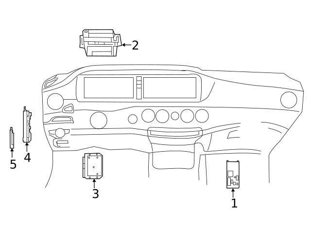 2017-2020 Mercedes-Benz Lighting Control Module 222-900-47-21 ...