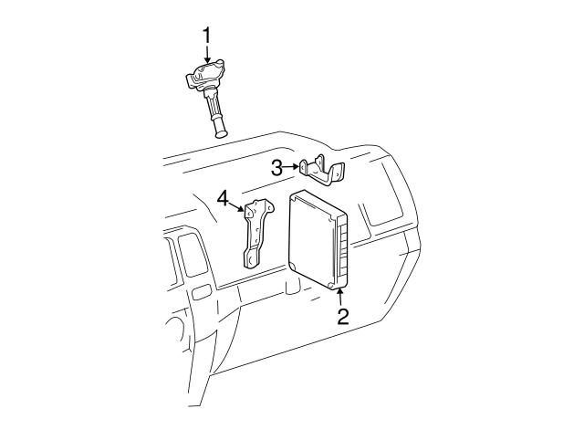 1998-2009 Toyota Direct Ignition Coil 90919-02259 | Toyota Parts Express