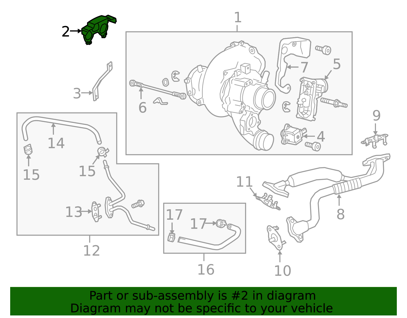 2019-2025 GM Gasket 12687166 GM | GMPartsDirect.com