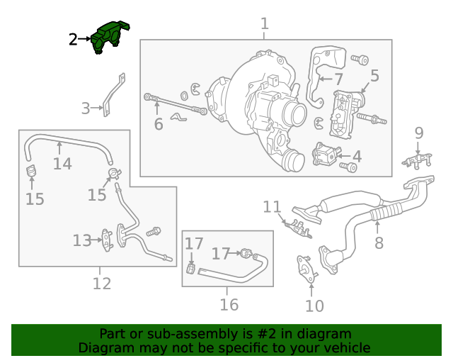 GM 12687166 Gasket | Genuine GM & AC Delco OEM Parts | Findlay Auto Parts