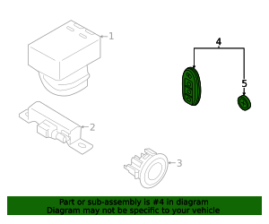 2023-2024 Nissan Keyless Entry Transmitter 285E3-6LY1E | Nissan Canada