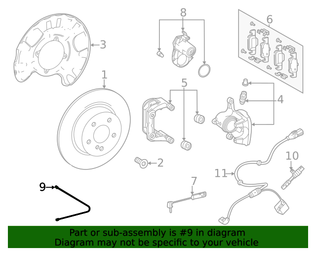 167-420-21-00 - Brake Hose 2020-2021 Mercedes-Benz | Mercedes-Benz USA ...