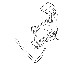51217197313 - 2003-2008 BMW Z4 Handle Base (51-21-7-197-313) | BMW of ...