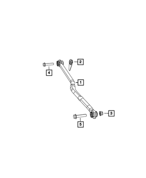 2018-2025 Jeep Front Track Bar 68524201AA | Mopar eStore