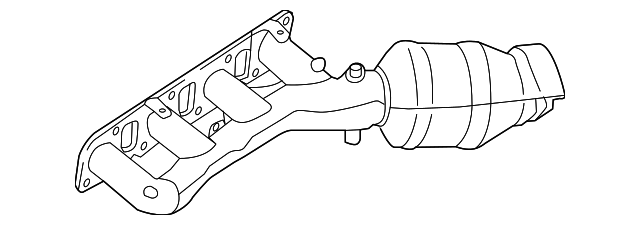 2024 Nissan TITAN Mnfd W/Converter 140F2-9FU0A | OEM Parts Online