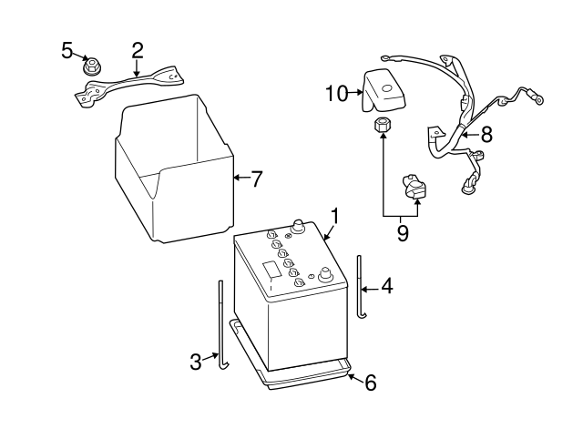 2009-2021 Subaru OEM NEW 09-20 Subaru BRZ Forester WRX STI Battery ...