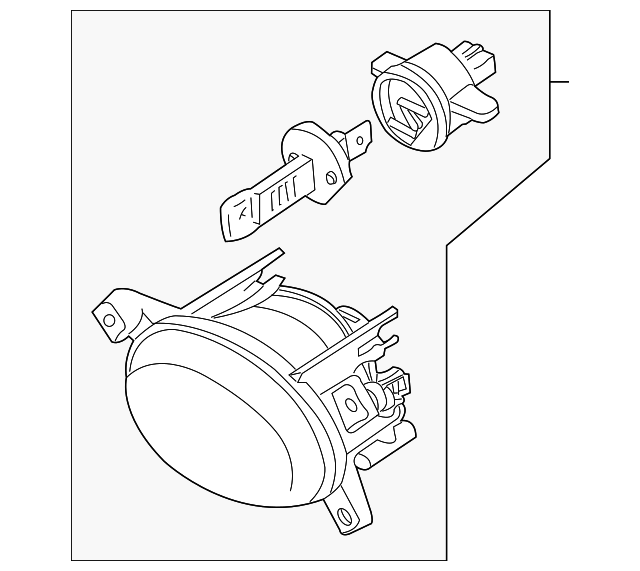 2005-2009 Volvo S60 Fog Lamp Assembly - Driver's Side (LH) 8693336 ...