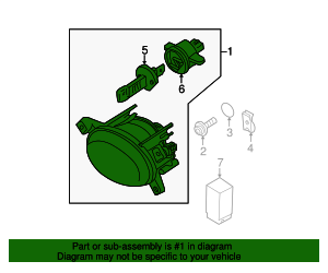 2005-2009 Volvo S60 Fog Lamp Assembly - Driver's Side (LH) 8693336 ...