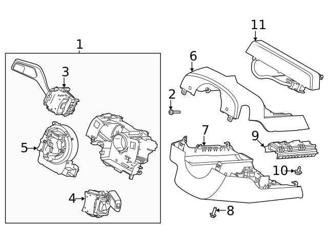 2021-2025 Ford Actuator Screw W712869-S451 | Ford AutoNation Parts