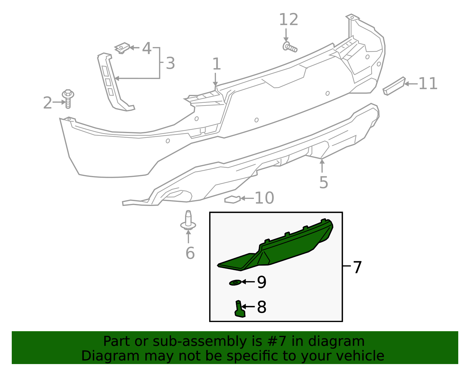 2023-2025 Chevrolet Blazer Cover Pkg 42708236 GM | GMPartsDirect.com