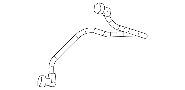 2014-2019 Chevrolet Corvette Positive Crankcase Ventilation (PCV) Tube ...