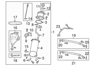 ACDelco® 12666993 - Genuine GM Parts™ Front Engine Oil Pan Seal