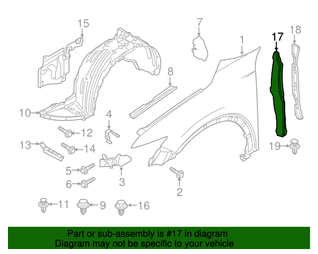 KB7W-56-396 - End Seal - 2017-2023 Mazda CX-5 | MazdaSwag