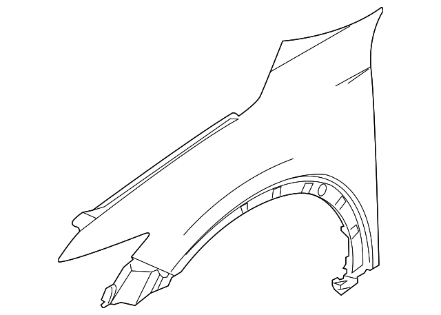 2017-2023 Mazda CX-5 Fender KB7W-52-211 | Mazda-Parts