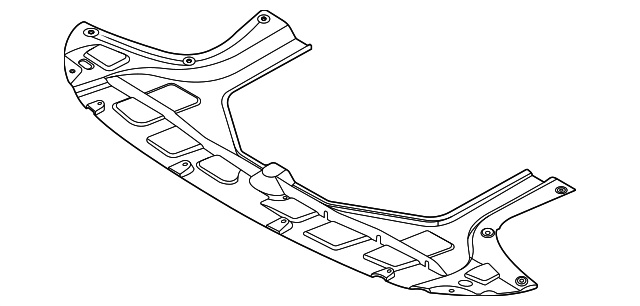 2020-2025 Hyundai Venue Under-Body Shield 29110-K2000 | World OEM Parts ...