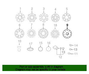 2008-2013 Subaru Wheel, Steel 28111SA280 | Subaru Parts Store