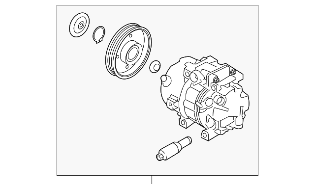 97701-C6410 - Compressor Assembly 2019-2020 Kia Sorento | Kia.Parts Store