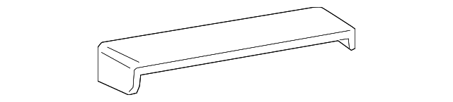 75553-0R050 - Drip Molding - 2019-2021 Toyota | Lithia Toyota Parts