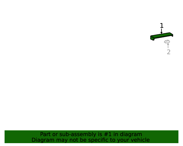 75553-0R050 - Drip Molding - 2019-2021 Toyota | Lithia Toyota Parts