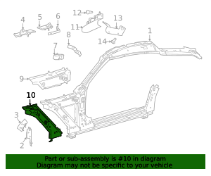 53734-WAA01 - Support - 2020-2022 Toyota GR Supra | OEM Genuine Toyota ...