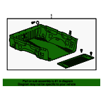 2014-2018 GM Bed Liner, Bow-Tie Logo 23221574 | GM Parts Center