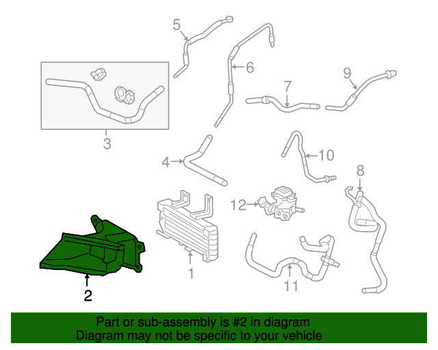2016-2022 Lexus Radiator Support Air Duct 32917-0E030 | AutoNationParts.com