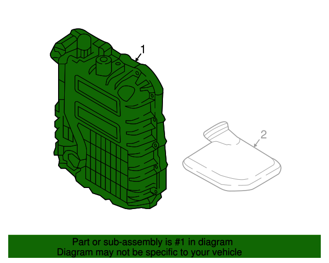 2017-2021 Hyundai Automatic Transmission Cover 45280-2F100 ...