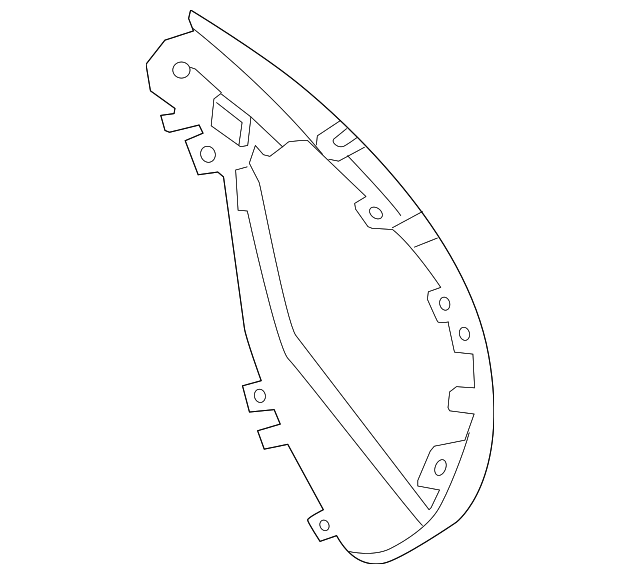 223-885-59-00 - Bumper Trim - 2021-2024 Mercedes-Benz | World Mercedes ...