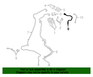 2016-2021 Volvo Oxygen Sensor 32253666 | TascaParts.com