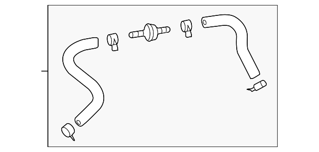 59130-F2400 - Hose Assembly 2019-2024 Kia Forte | Kia.Parts Store