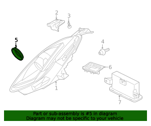 T2R25159 - Headlight Bulb Cap 2014-2020 Jaguar F-Type | AutoNationParts.com