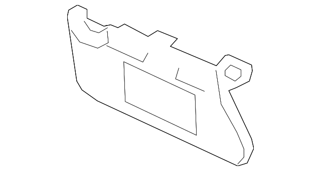 2013-2018 Nissan Altima Sun-Visor 96401-3TA2A | OEM Parts Online