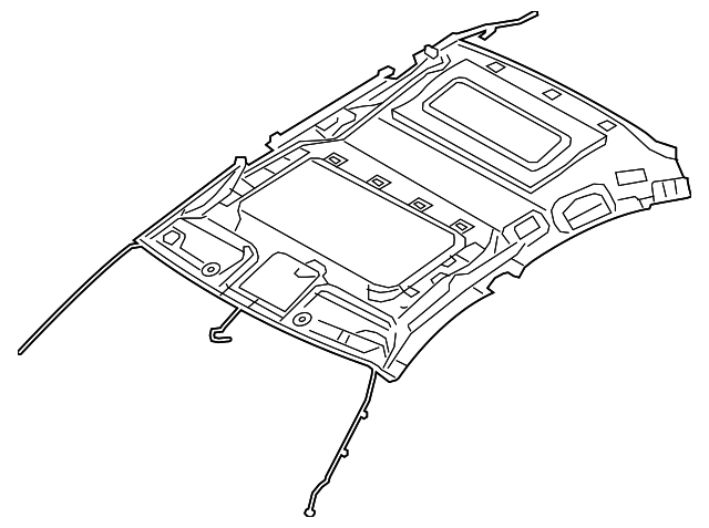 2013-2014 Nissan Altima Module Assembly Roof Trim 739B0-3TM5B | QuirkParts