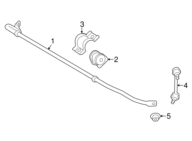 2014-2018 Lexus Stabilizer Bar Bushing 48818-53080 | OEM Parts Online