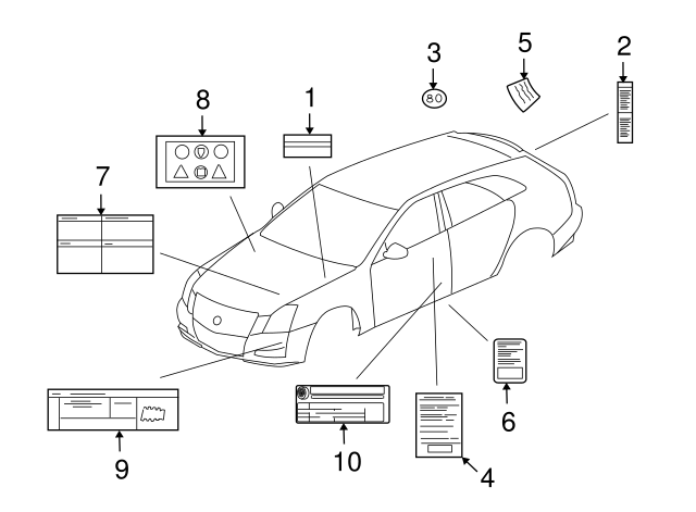 20992668 Label - New OEM Part From GM Parts Direct | GM Parts Store