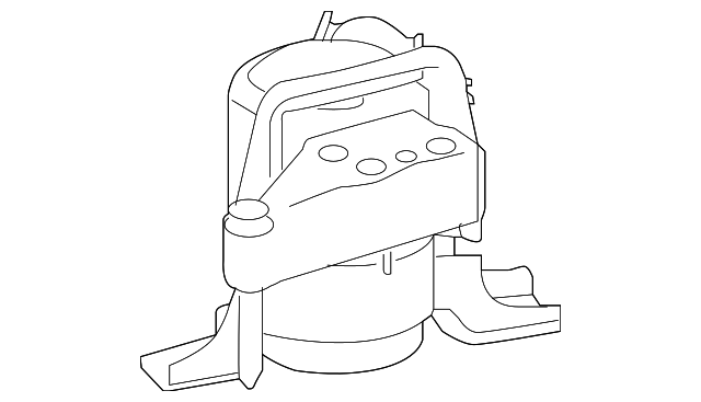 12305-36090 - Side Mount - 2016-2018 Toyota RAV4 | OEM Genuine Toyota Parts