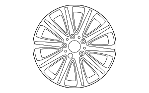 2019-2020 Mercedes-Benz Wheel 20 5-double-spoke 8x20 213-401-49-00-7X44 ...