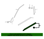 Genuine Side Molding for 2016-2021 Volvo XC90 | Part# 39843008 | Over ...