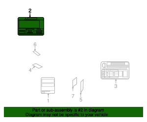 97699-2G300 - AC Label 2009-2010 Kia Optima | Kia.Parts Store