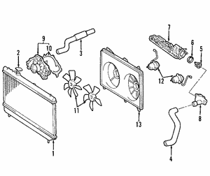 Lexus Radiators | Genuine Lexus Parts & Accessories — MyLParts.com ...