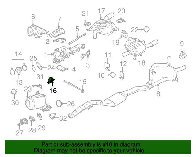 Genuine BMW 18-30-7-811-949 | Mount | FREE Shipping on Most Orders $499 ...