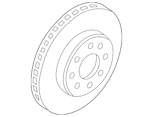 2004-2016 GM Front Disc Brake Rotor 96471275 GM | GMPartsDirect.com
