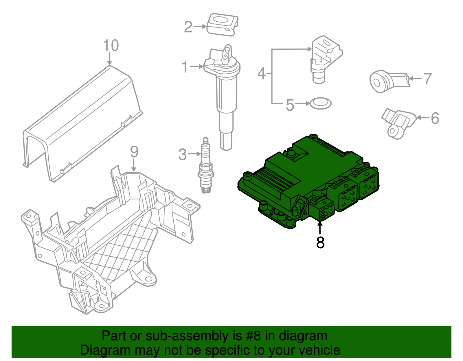 12-14-7-639-048 - Engine Control Module (ECM) | BMWPartsHub