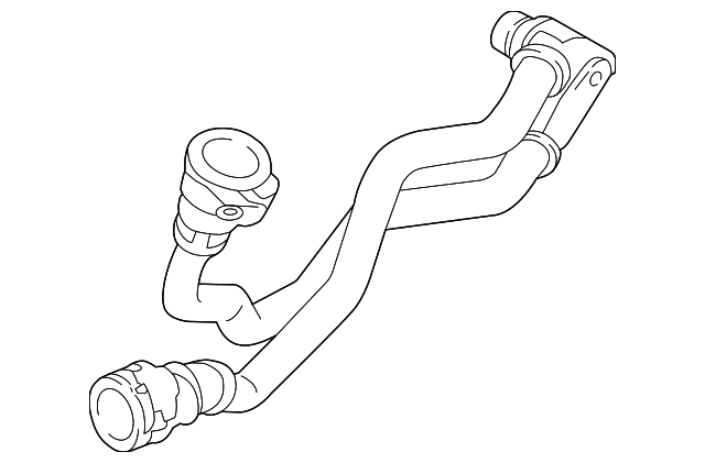 17228570449 - 2016-2021 BMW Oil Cooler Pipe (17-22-8-570-449) | BMW of ...