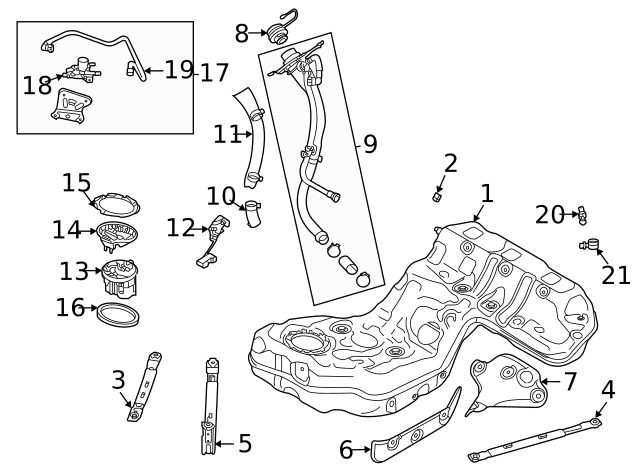 4N0-201-549-A - Fuel Injection Pressure Regulator 2020-2021 Audi A8 ...