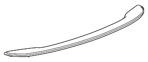 84139847 GM Primed Rear End Spoiler | GM Parts Store