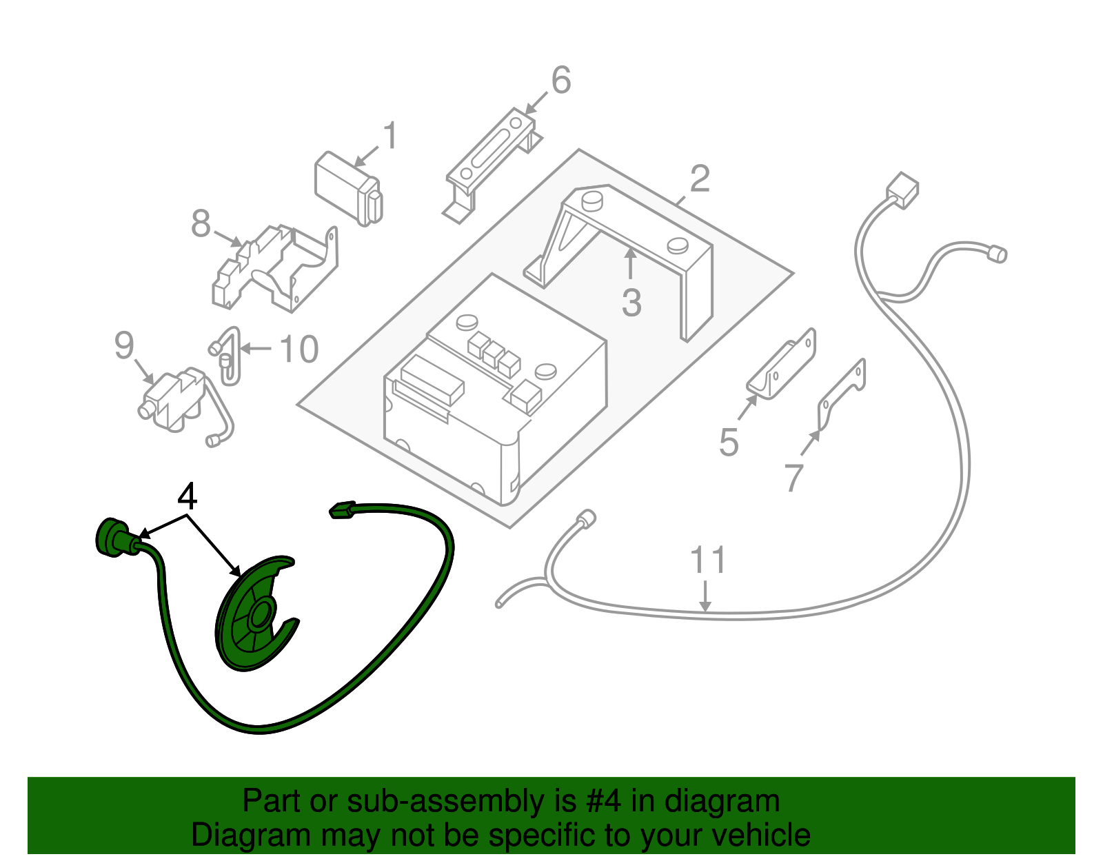 19303767 - Front Wheel Speed Sensor 1997-2005 GM | GM Wholesale Direct
