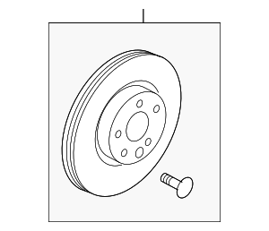 31471034 - Rotor - FRONT - 2010-2017 Volvo XC60 | Volvo OEM Parts Direct