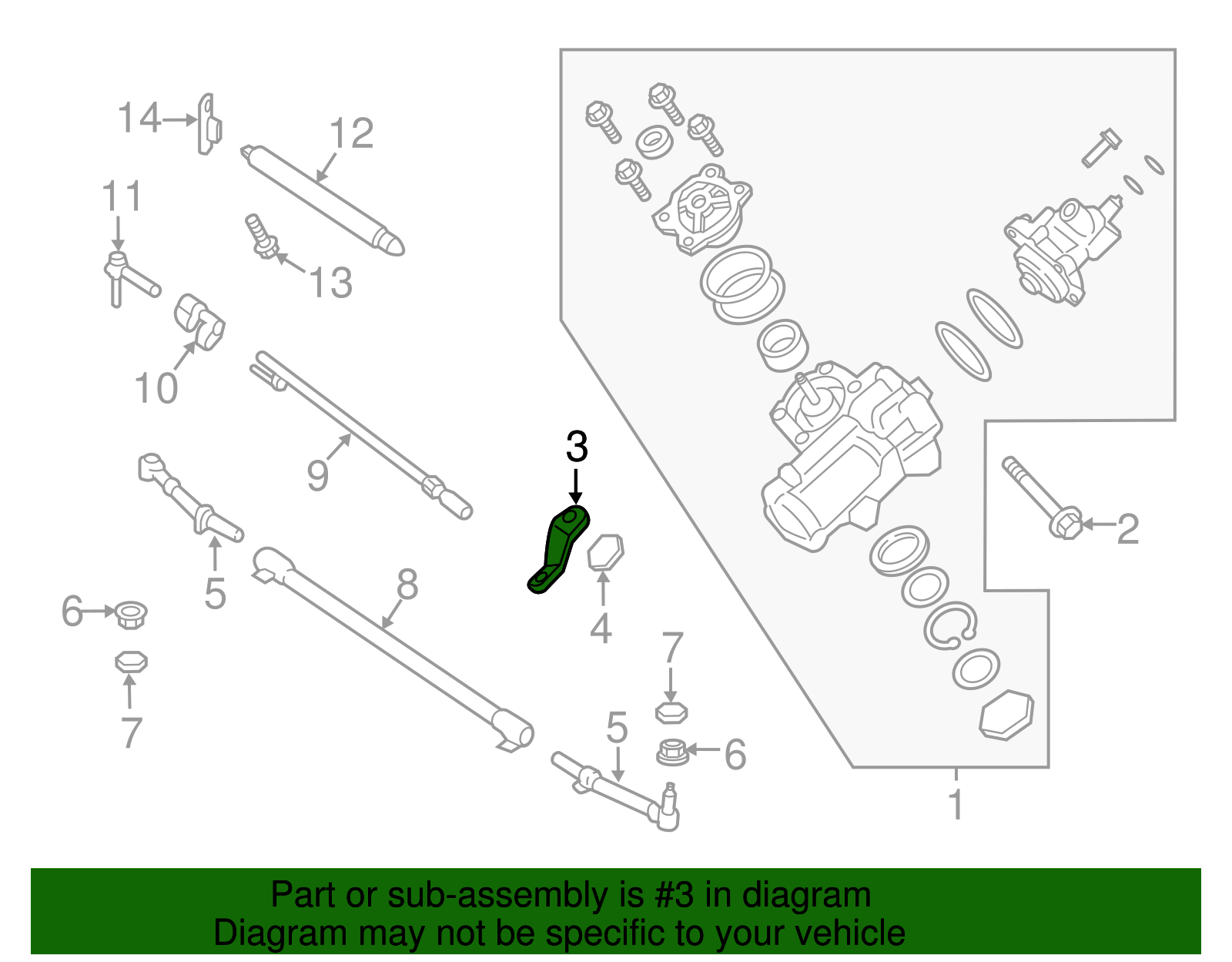 2020-2024 Ford F-350 Super Duty Pitman Arm PC3Z-3590-C | Awesome Parts